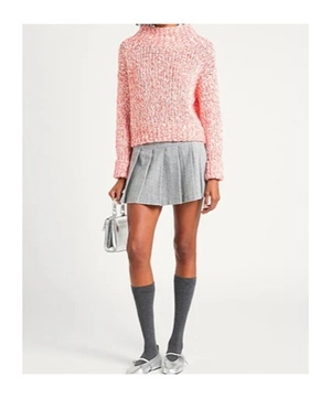 MAXCO. Max&co. Two-tone Long-sleeve Knitwear