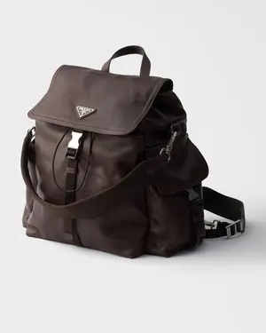 Prada Explore Leather Backpack - Brown