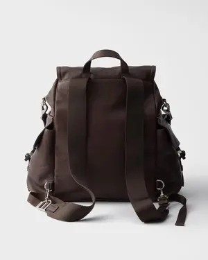 Prada Explore Leather Backpack - Brown