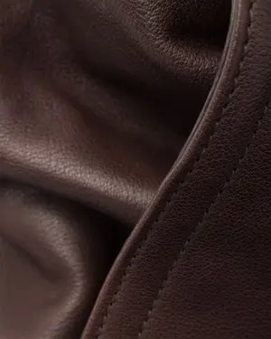 Prada Explore Leather Backpack - Brown