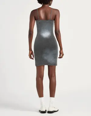 DIESEL® Sleeveless Elastic Color-blocked Dress