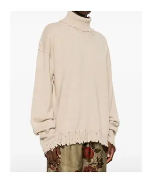 UMA WANG Long Sleeve Turtleneck Sweater