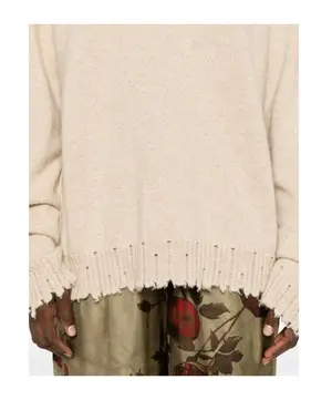 UMA WANG Long Sleeve Turtleneck Sweater