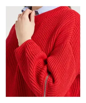 MAXCO. Long Sleeve Crew Neck Sweater