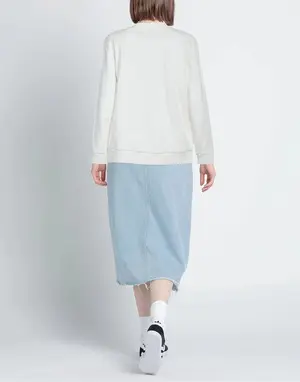 MAISON MARGIELA Solid Color Printed Sweatshirt