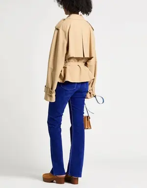 Marni Belted Double-breasted Jacket - Nude