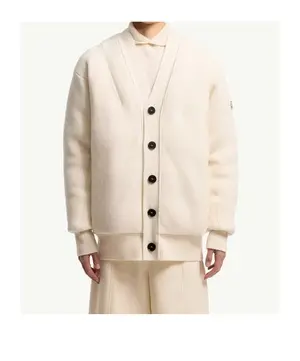 Moncler Jil Sander Padded Wool Cardigan