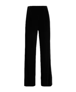 MAXCO. Loose High-waisted Trousers - Black