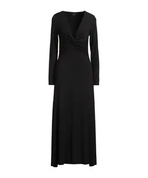 Rag & Bone Long Sleeve Plunge Neck Maxi Dress
