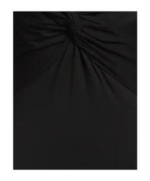 Rag & Bone Long Sleeve Plunge Neck Maxi Dress
