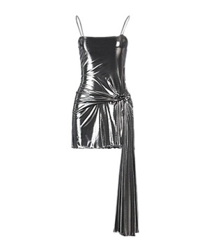 DIESEL® Sleeveless, Form-fitting Solid-color Top - Black