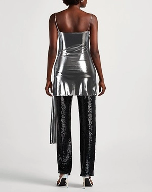 DIESEL® Sleeveless, Form-fitting Solid-color Top