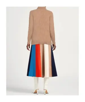 Sportmax Turtleneck Sweater With Brushed Finish