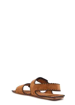 Khaite Suede Sandals