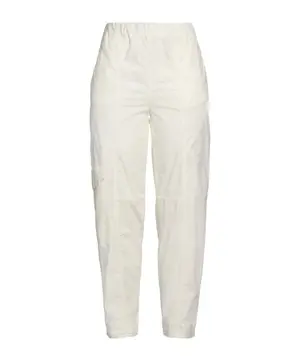 GANNI Solid Cargo Pants - White