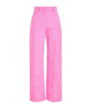 Jacquemus Casual Pants With Belt Loops - Pink