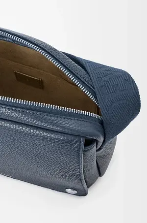 Loewe Medium Pebble Messenger Bag In Supple Grained Calfskin
