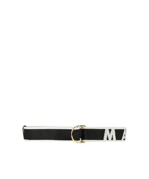 Marni Logo-print Belt - Black
