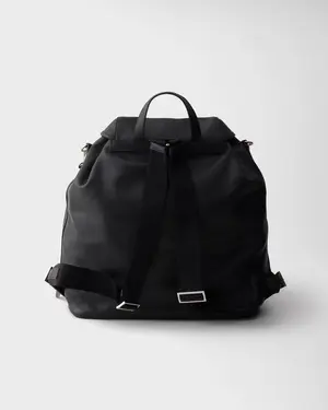 Prada Leather Backpack - Black