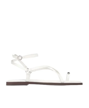 Rag & Bone Toe Strap Flat Sandals With Embellishments And Buckle Fastening