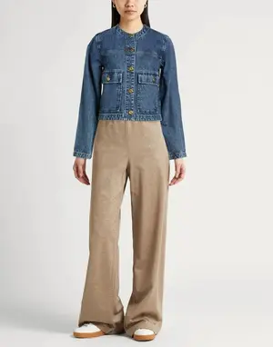 Rag & Bone Minimalist Faded Dark Denim Jacket