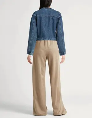 Rag & Bone Minimalist Faded Dark Denim Jacket