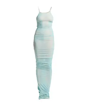 MAISON MARGIELA Sleeveless Bodycon Dress - Blue