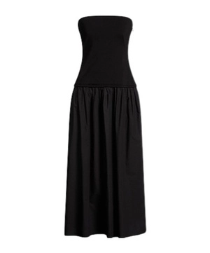 Rag & Bone Sleeveless Strapless Long Dress - Black