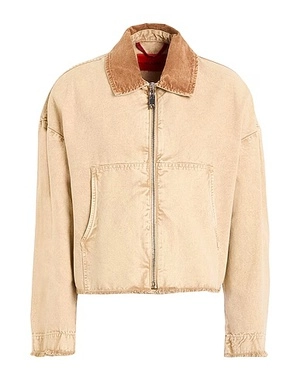 MAXCO. Classic Two-tone Zip-up Jacket