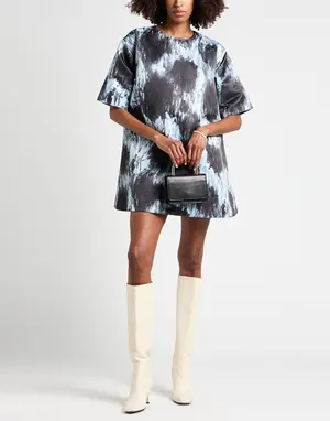 Marni Short Sleeves Flared Dress