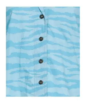 GANNI Two-tone Shirt