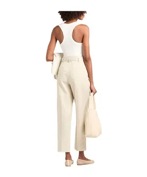 Brunello Cucinelli Plain Colour Tapered Trousers