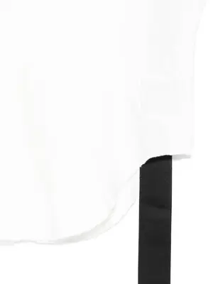 Rick Owens Raw-edge Ribbon Tank Top