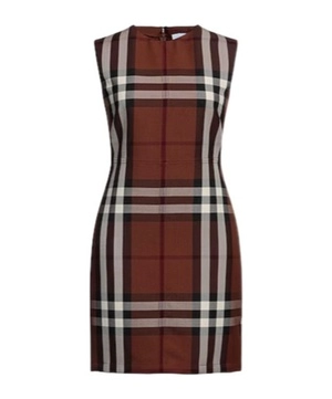 Burberry Plaid Mini Dress