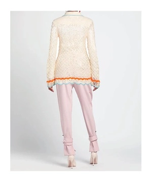 Sportmax Openwork Knitwear With Multicolor Pattern