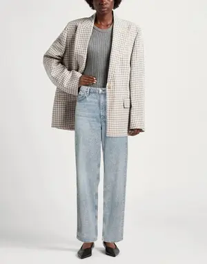 Rag & Bone Plain Colour Wide-leg Jeans