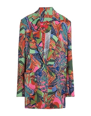 MAXCO. Max&co. Printed Satin Blazer