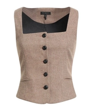 Rag & Bone Checked Suit - Nude