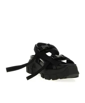 Rick Owens Buckled Tractor Sandals