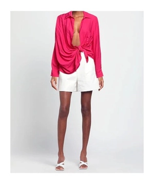 Jacquemus Long Sleeve Tie-front Shirt - Pink