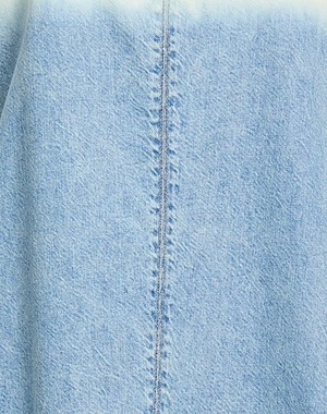 Rag & Bone Sleeveless Tie-dye Denim Dress