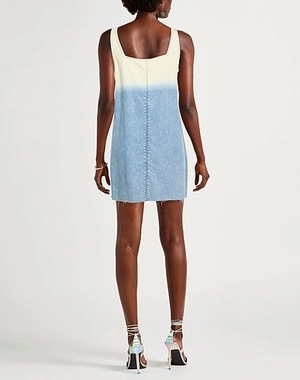 Rag & Bone Sleeveless Tie-dye Denim Dress