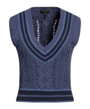 Rag & Bone Sleeveless V-neck Top - Blue