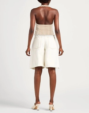 Rag & Bone Striped Sleeveless Halter Top