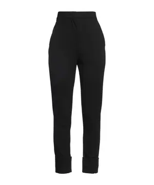Max Mara Solid Color Casual Long Pants - Black