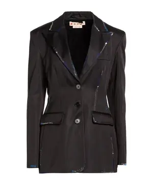 Marni Double-breasted Blazer - Black