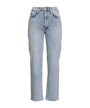 Rag & Bone Crystal Embellished Denim Straight-leg Jeans