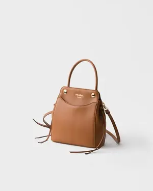 Prada Carry Mini Leather Handbag