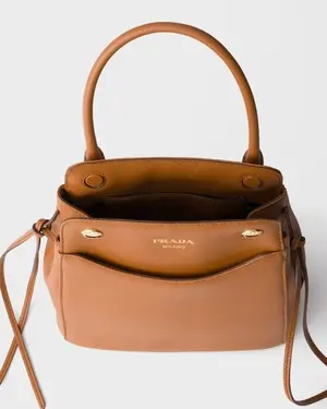 Prada Carry Mini Leather Handbag
