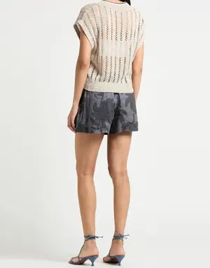 Brunello Cucinelli V-neck Sleeveless Knit Top